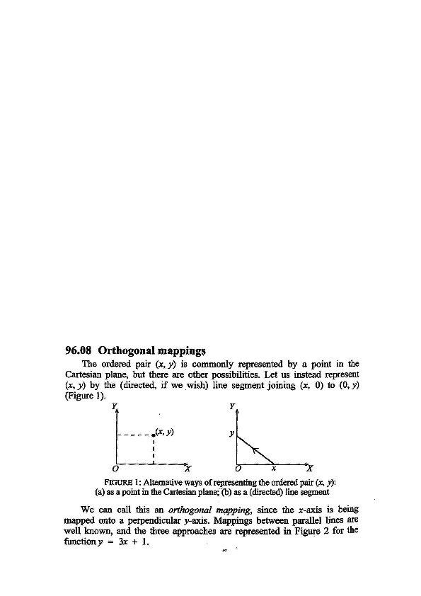 (PDF) Orthogonal Mappings
