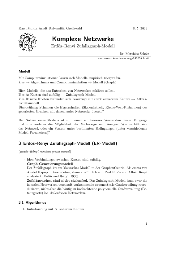 (PDF) komplexe Netzwerke VL03