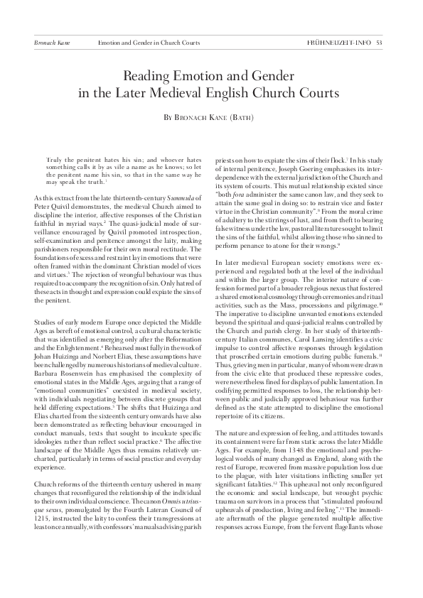 (PDF) Reading Emotion and Gender in the Later Medieval English Church ...