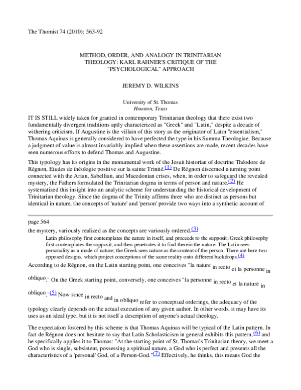 nature des points critiques