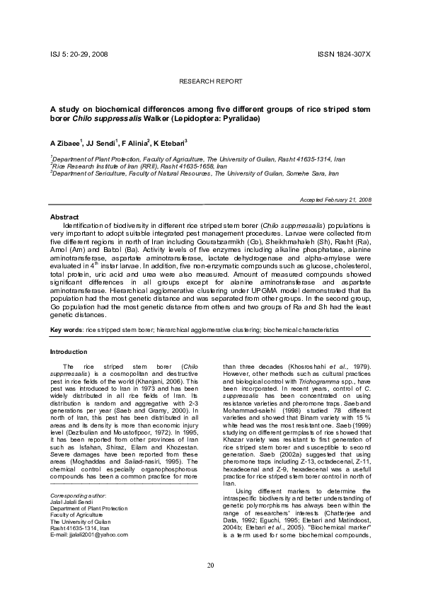 (PDF) A study on biochemical differences among five different groups of ...