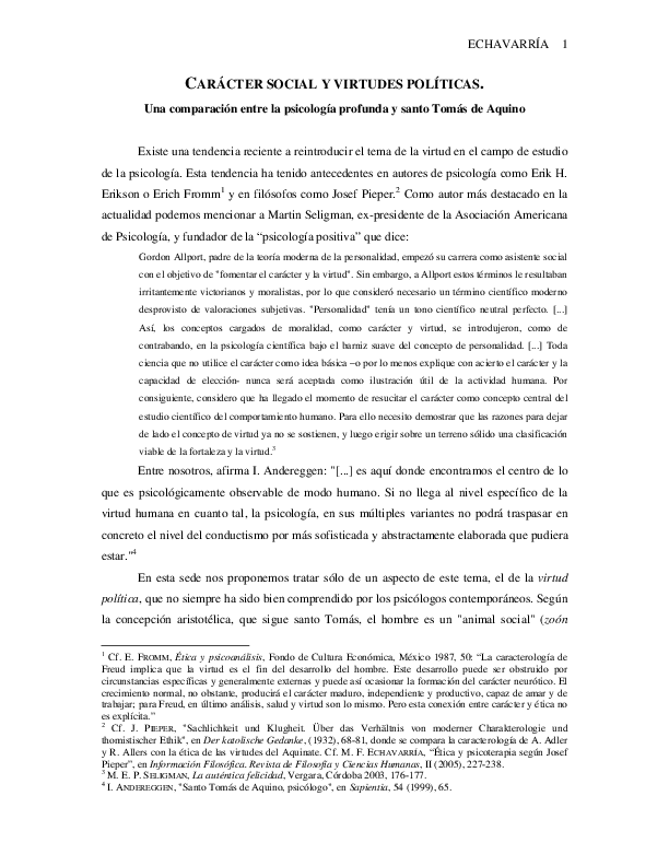 (PDF) Carácter Social y Virtudes Políticas