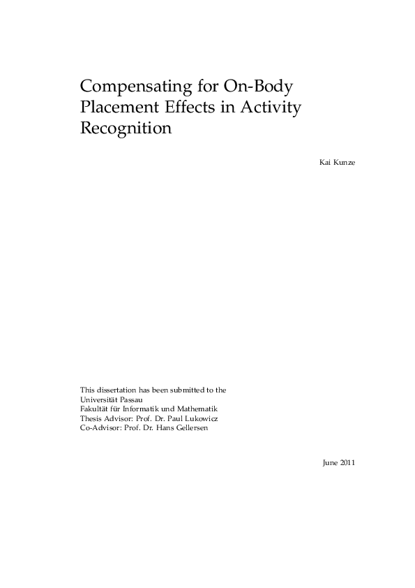 (PDF) Compensating for On-Body Placement Effects in Activity ...