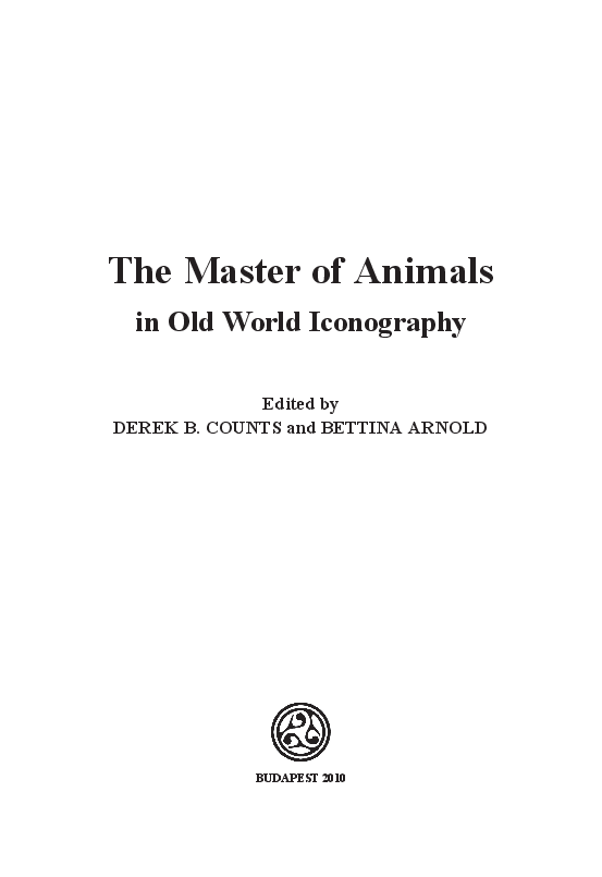 (PDF) The Master of Animals in Old World Iconography