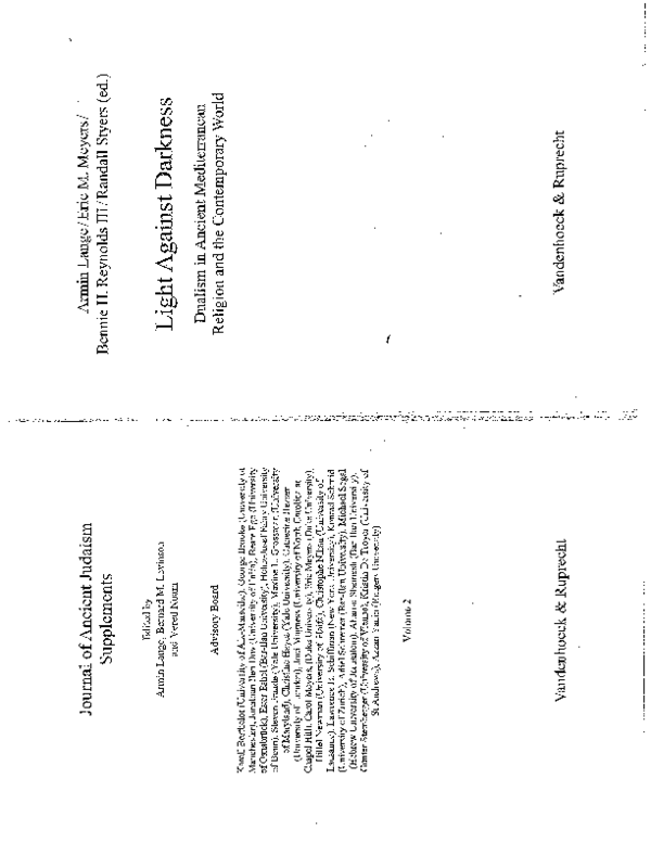 (PDF) Gnostic Dualism