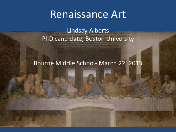 (PPT) Renaissance Art- A Middle School Introduction