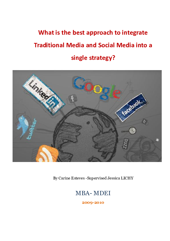 (PDF) What is the best approach to integrate social media into a ...