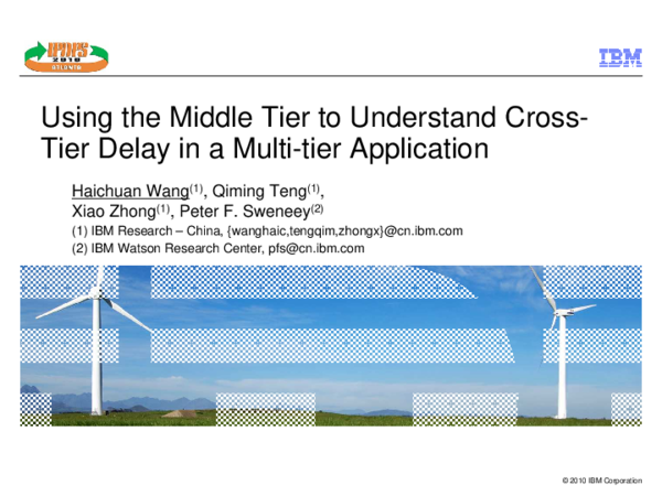 (PDF) Using the middle tier to understand cross-tier delay in a multi ...