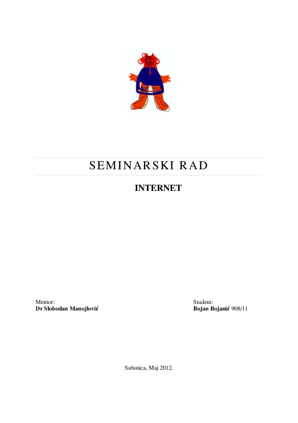 (DOC) SEMINARSKI RAD