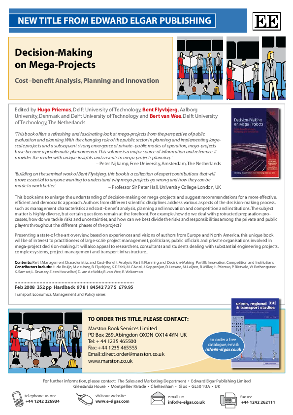(PDF) Decision-Making on Mega-Projects: Cost-Benefit Analysis, Planning ... (PDF) Decision-Making on Mega-Projects: Cost-Benefit Analysis, Planning ...