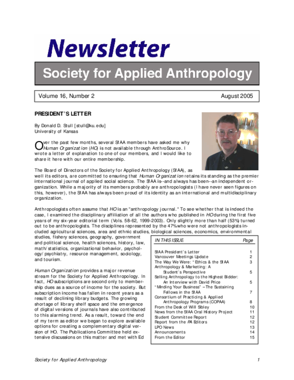(PDF) Selling Anthropology to the Highest Bidder An Interview with ...