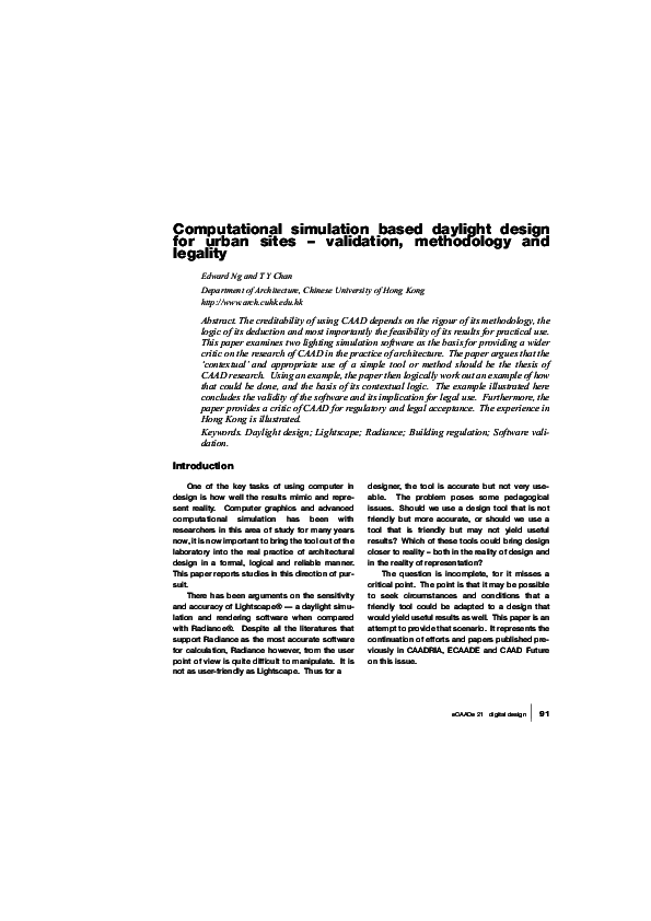 (PDF) A generative facade design method based on daylighting performance goals