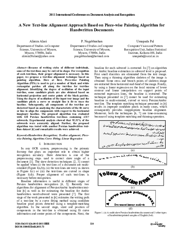 text alignment algorithm