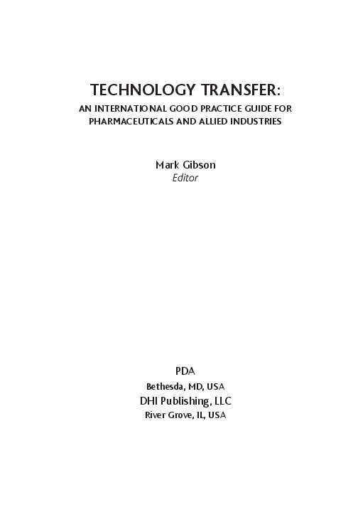 (PDF) Technology transfer