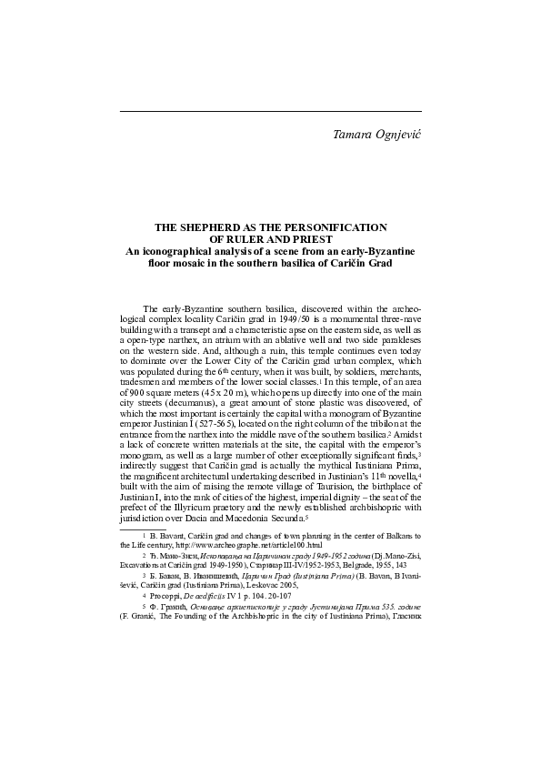 (PDF) The Shepherd as personification of Ruler and Priest