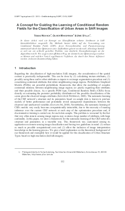 (PDF) A Concept for Guiding the Learning of Conditional Random Fields for the Classification of ...