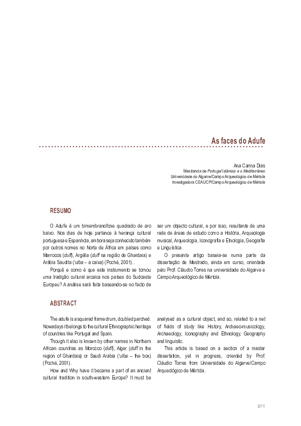 (PDF) As faces do Adufe