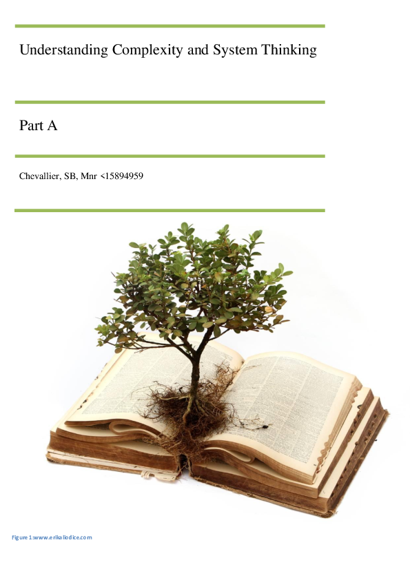 (DOC) complexity and systems thinking