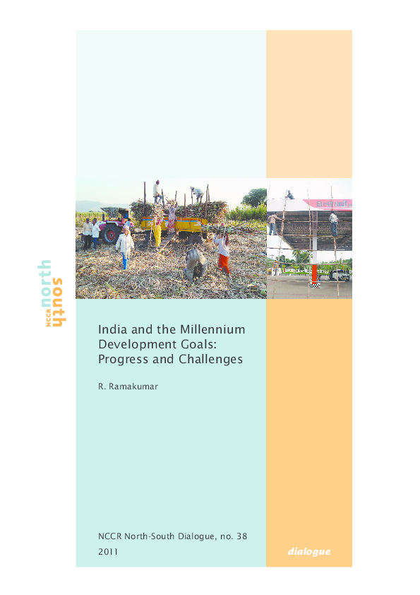(PDF) India and the Millennium Development Goals: Progress and Challenges