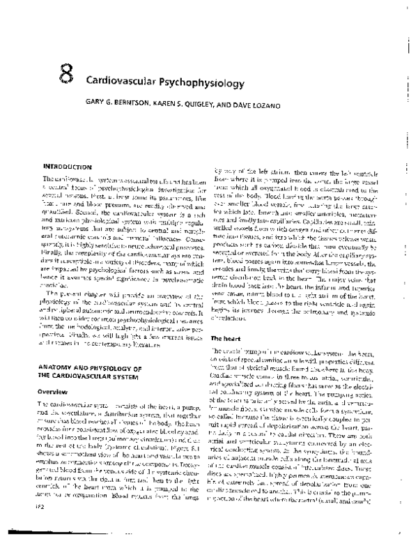 (PDF) Cardiovascular psychophysiology