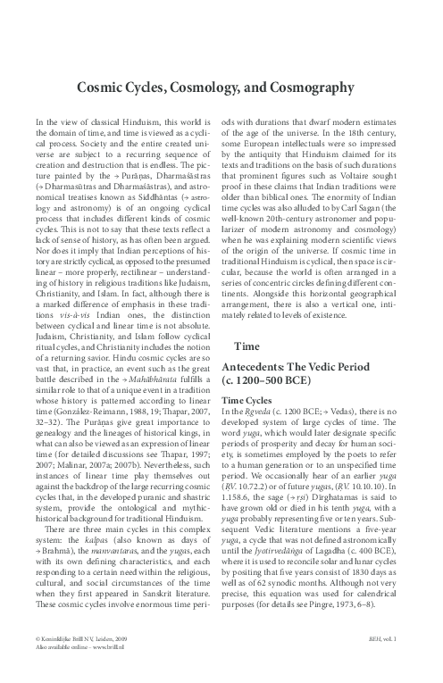 (PDF) Cosmic Cycles, Cosmology and Cosmography. 2009.