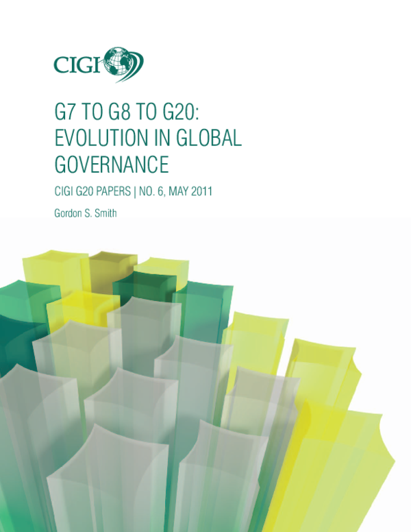 (PDF) G7 to G8 to G20: Evolution in Global Governance