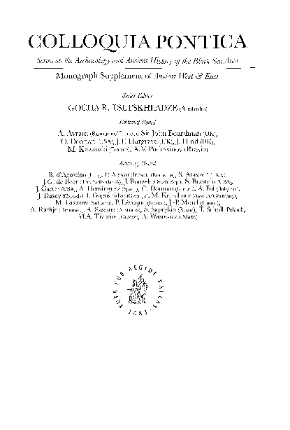 Alcman and the Image of Scythian Steed