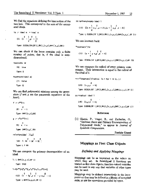 Pdf Mappings As First Class Objects