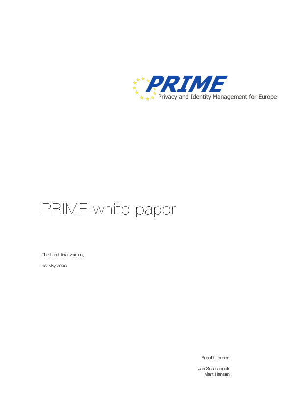 (PDF) PRIME white paper