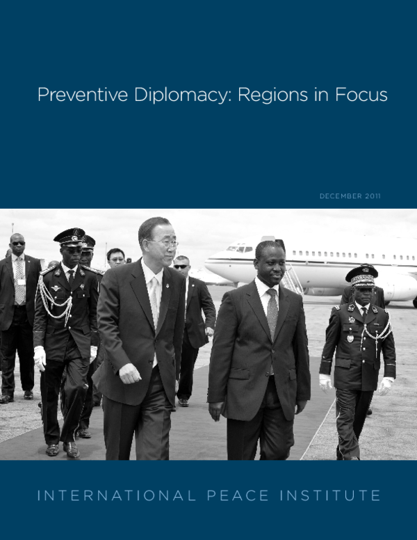 (PDF) Preventive Diplomacy