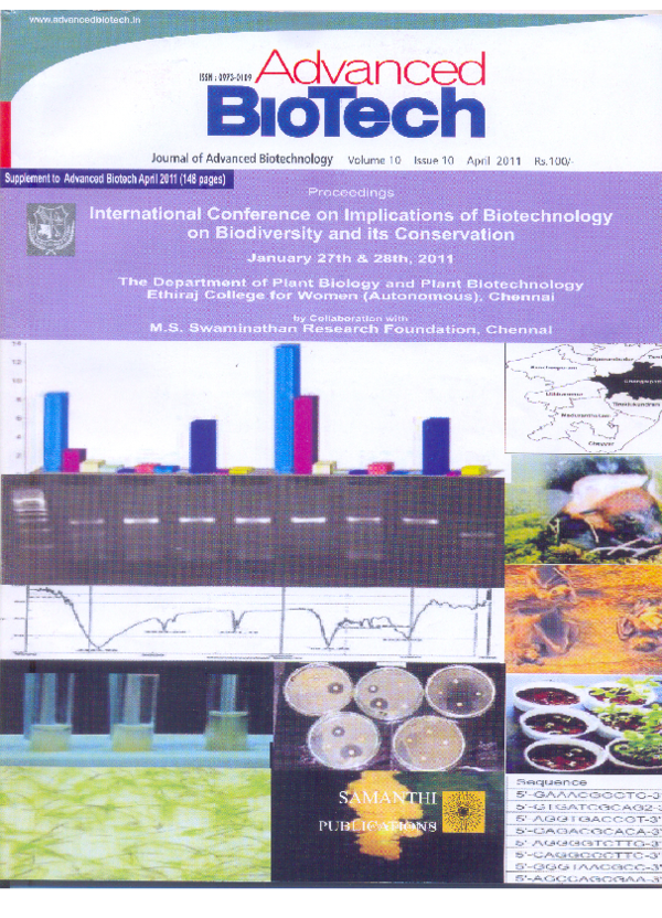 (PDF) Identification of Gut Microflora from Green Mussel (Perna viridis)