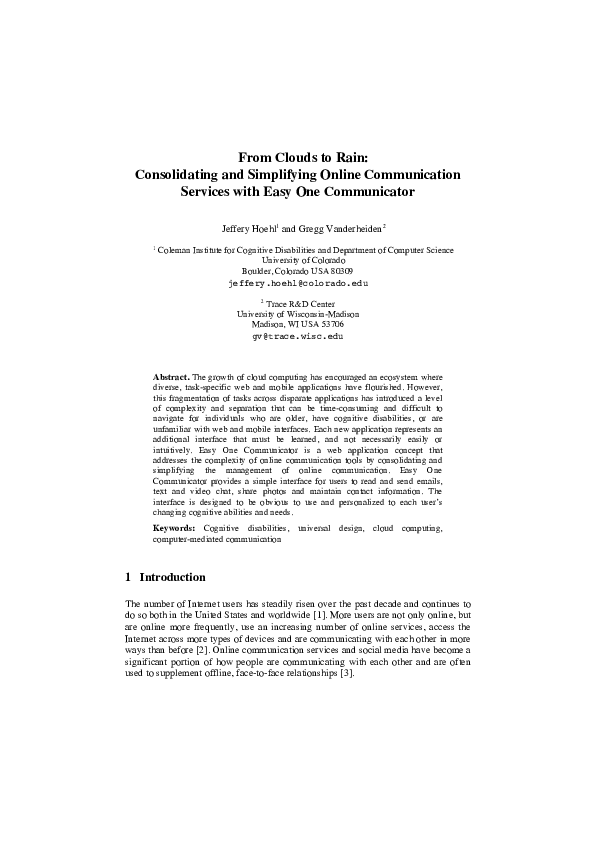 (PDF) Design for people with functional limitations