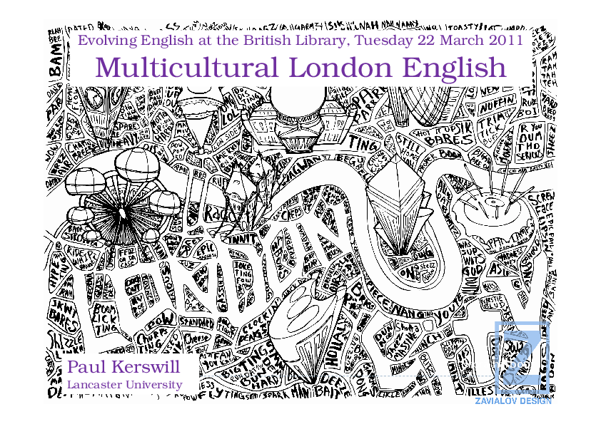 (PDF) Multicultural London English