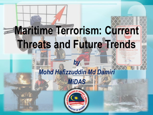 (PPT) Maritime Terrorism: Current Threats and Future Trends
