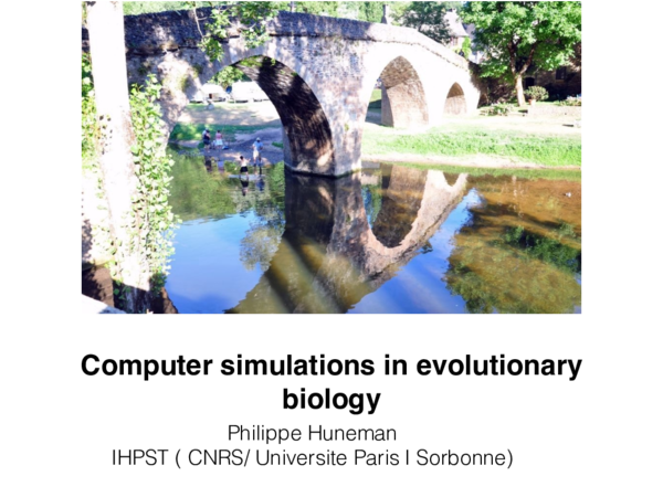 computer simulations in evlutionary biology