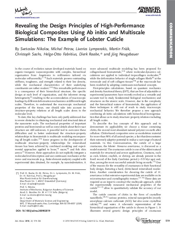 Revealing the Design Principles of High-Performance Biological ...