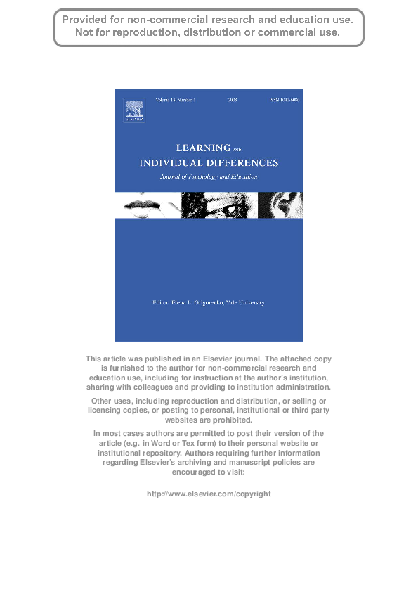 (PDF) Kolb’s Learning Style Inventory-1985: Validity issues and ...