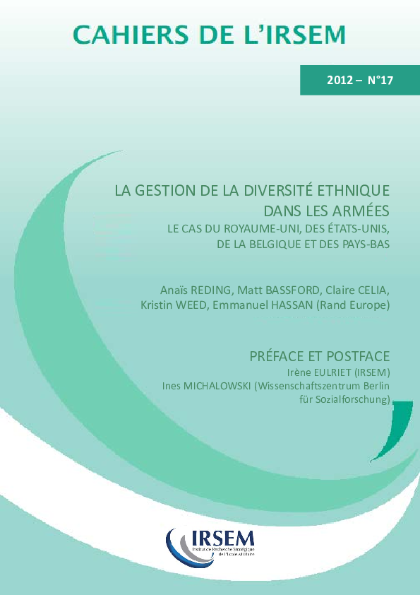 (PDF) Egalité, diversité et citoyenneté dans les armées