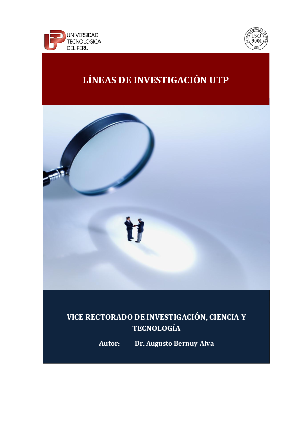 (PDF) LÍNEAS DE INVESTIGACIÓN UTP
