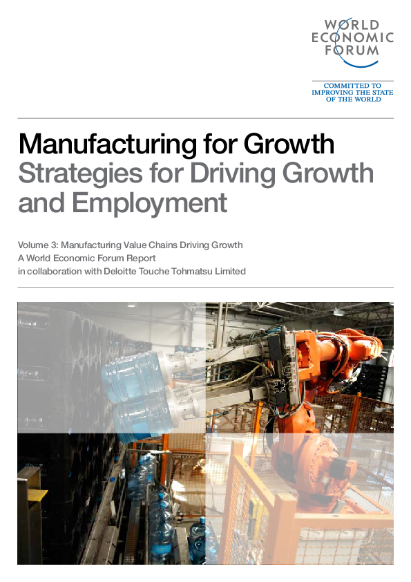 (PDF) Manufacturing Value Chains Driving Growth (Manufacturing For ...