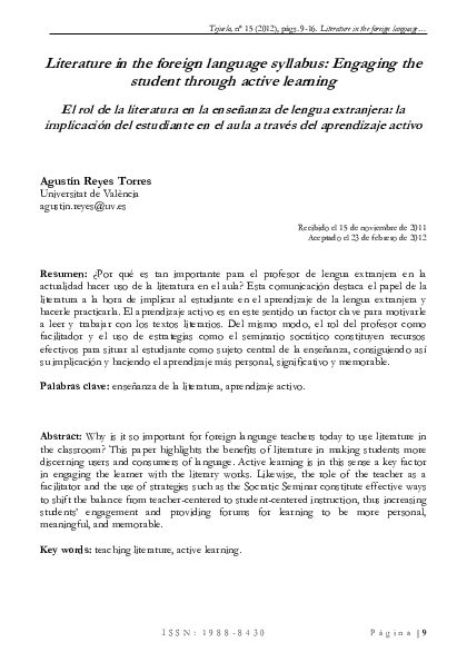 ib language and literature syllabus