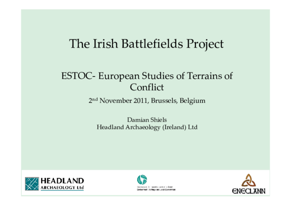 (PDF) The Irish Battlefields Project