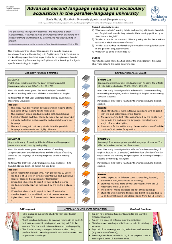 (PDF) Presentation of PhD work (poster abstract)