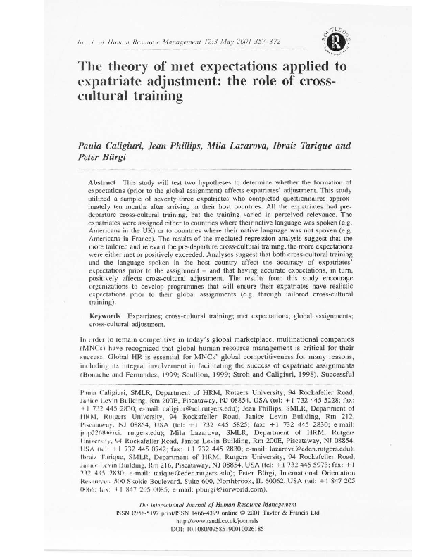 (PDF) met expectation