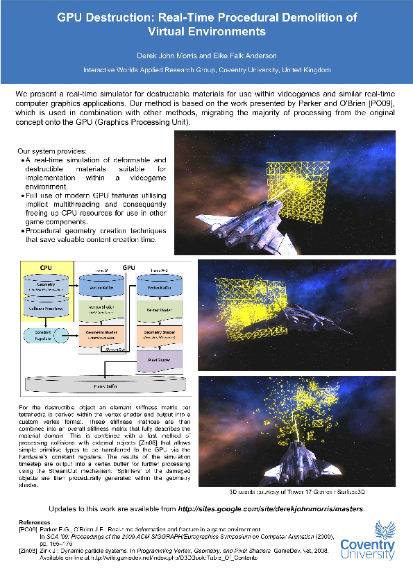 (PDF) Poster - GPU Destruction: Real-Time Procedural Demolition of ...