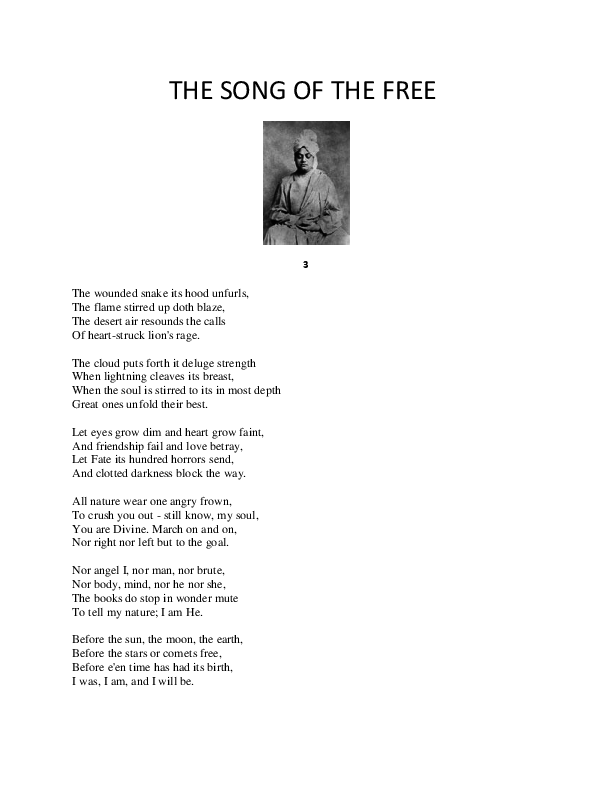 (DOC) Summary, central idea and critical appreciation of the poem, The ...