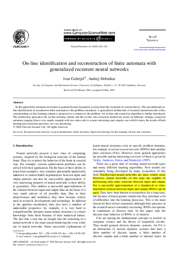 (PDF) neural network
