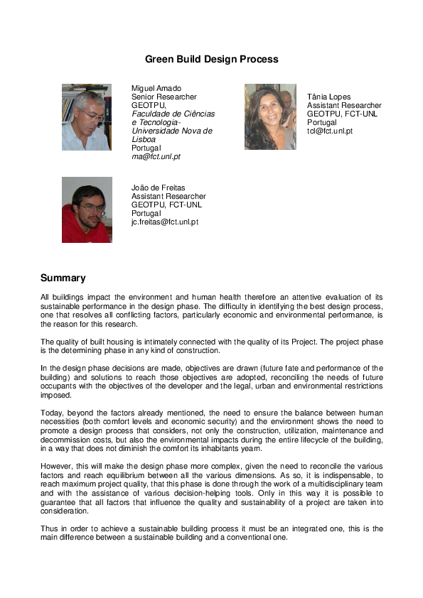 (PDF) Green Building Process