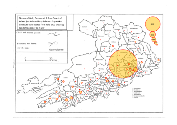 (PDF) Proportionate map of Church of Ireland Population in County Cork ...