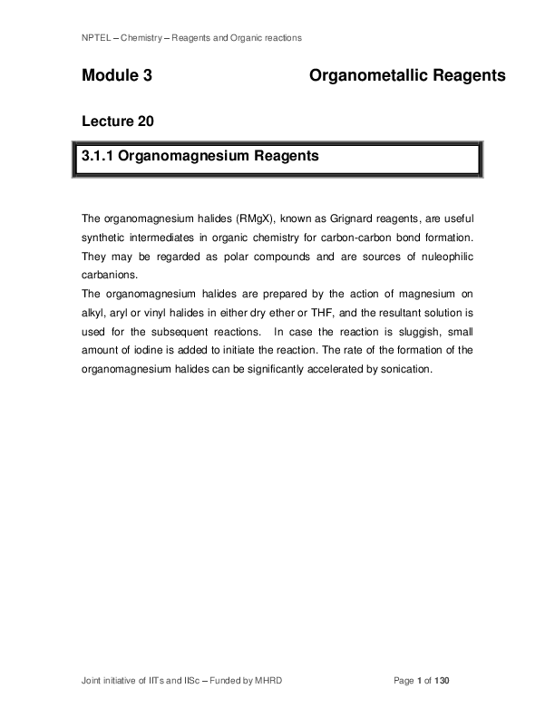 (PDF) Oxidation, Reduction, and organometallic Reaction | Sameh Rizk ...